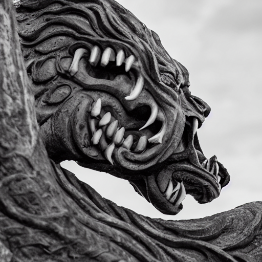 Stable Diffusion prompt: The demiurge with snake body and - PromptHero