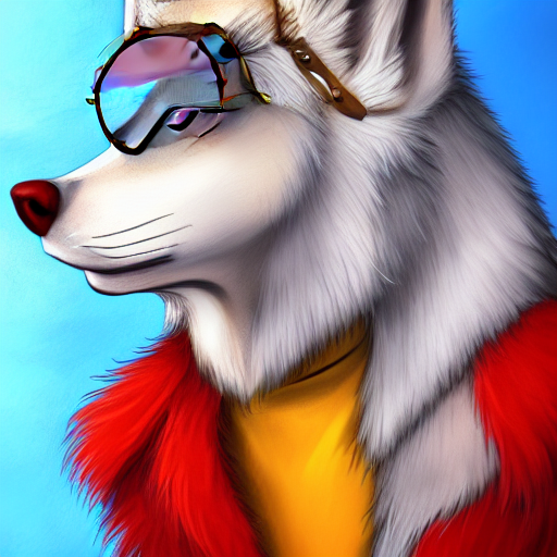 Stable Diffusion prompt: sfw, furry, art, anthro wolf, - PromptHero