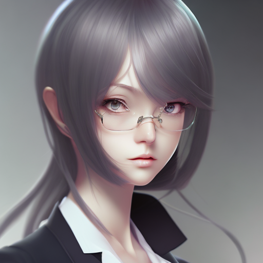 Openjourney Prompt Anime Girl Wearing Professional Prompthero