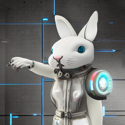 Stable Diffusion prompt: cyberpunk cute mechanic white - PromptHero