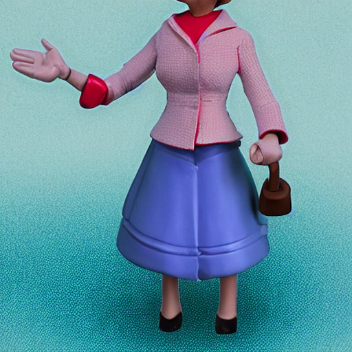 Stable Diffusion prompt: hillary clinton figurine, modern - PromptHero