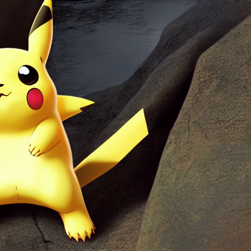 Arcane Diffusion prompt: a realistic image | of pikachu | - PromptHero