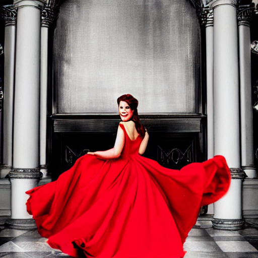 Stable Diffusion prompt: Portrait of princess belle, red - PromptHero