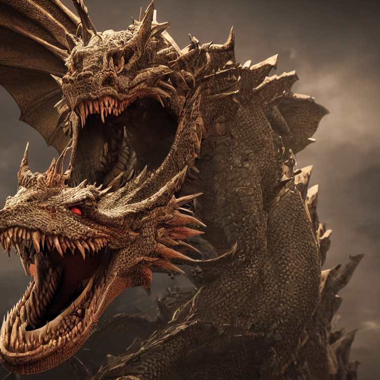 Stable Diffusion prompt: dragon,open mouth, cinematic, - PromptHero