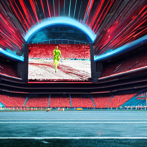 Stable Diffusion prompt: cyberpunk football stadium with - PromptHero