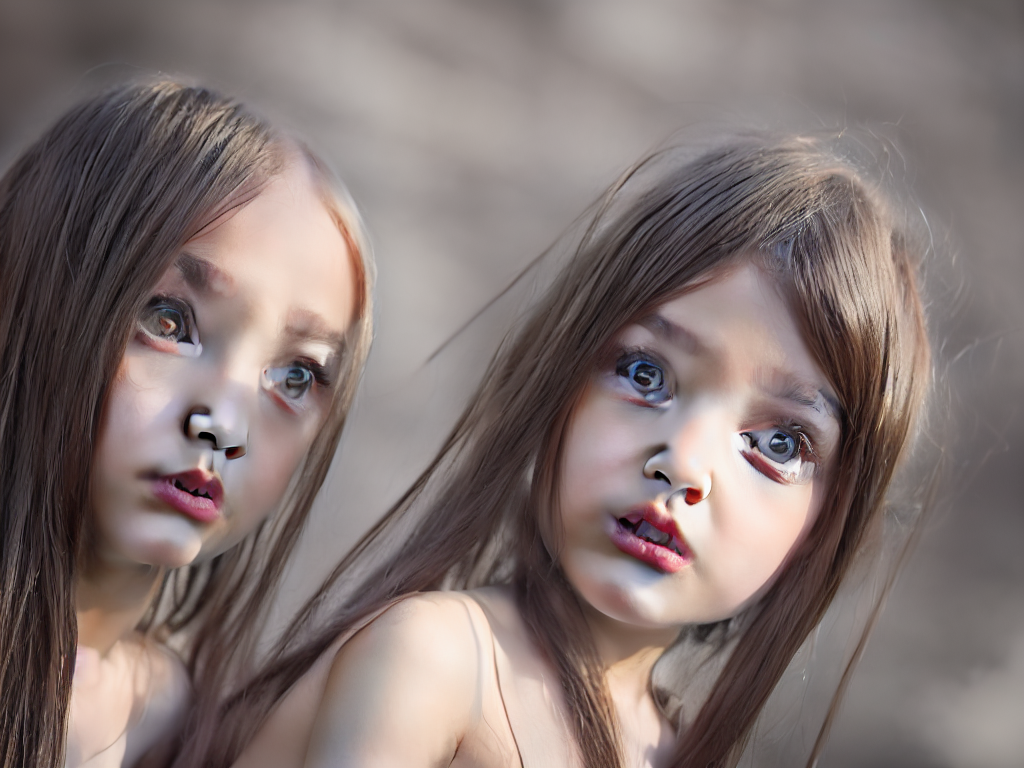 Stable Diffusion prompt: Pixar style pretty little girl, - PromptHero