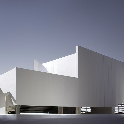 Stable Diffusion prompt: white render space architectural - PromptHero