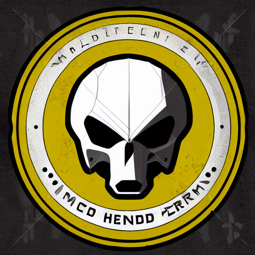 Stable Diffusion prompt: cell shaded logo with front face - PromptHero