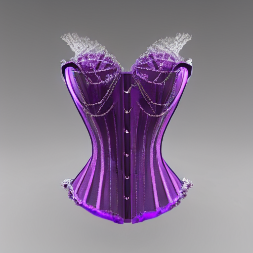 Stable Diffusion prompt: crystal synthweave corset, - PromptHero