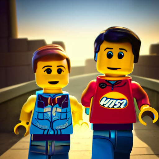 Stable Diffusion prompt: Pixar style 2 little boys, 4k, - PromptHero