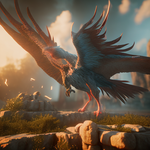 Openjourney prompt: epic phoenix, void arcanist, mist, - PromptHero