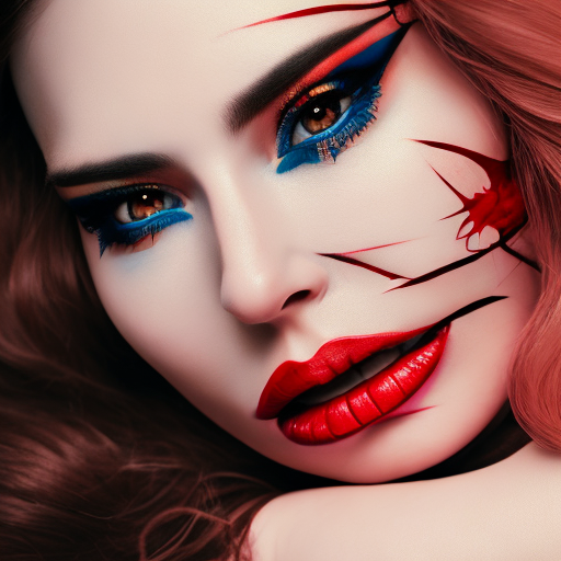 Openjourney prompt: hyper realistic face of a beautiful - PromptHero