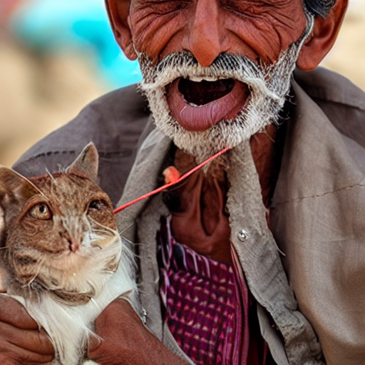 Stable Diffusion prompt: a Yemen man chewing kat - PromptHero
