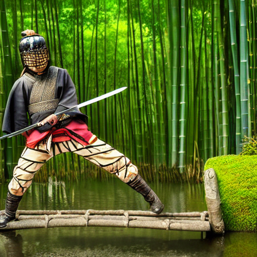 Stable Diffusion prompt: Young samurai, with helmet , - PromptHero