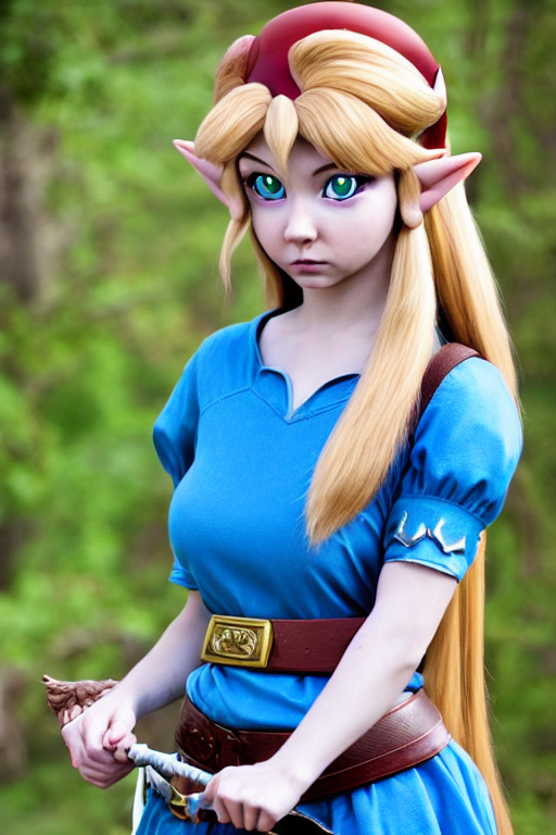Stable Diffusion prompt: princess zelda,... - PromptHero