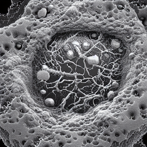 Stable Diffusion prompt: a beautiful microscopic - PromptHero
