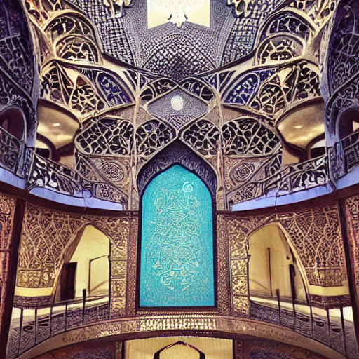 Stable Diffusion prompt: Shiraz architecture interior, - PromptHero