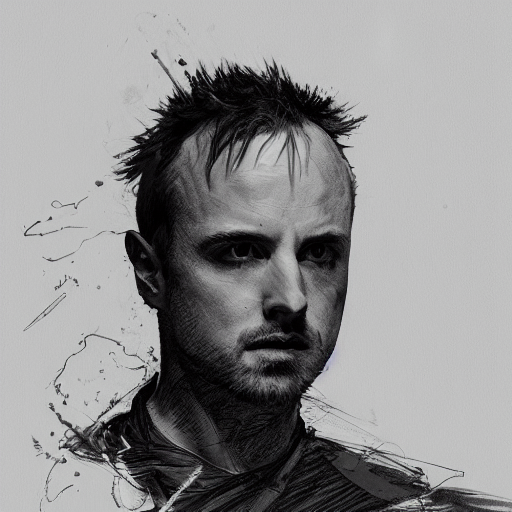 Stable Diffusion prompt: portrait of jesse pinkman, pen - PromptHero