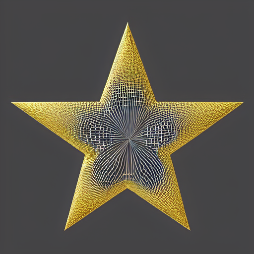 Stable Diffusion prompt: star, 3d, beautiful, gold star, - PromptHero