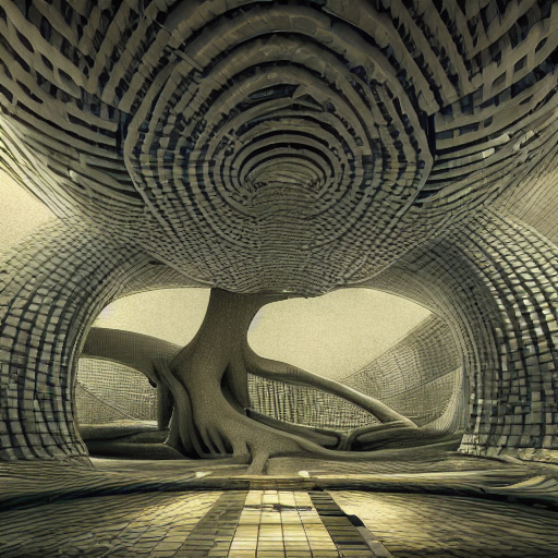 Stable Diffusion prompt: architectural library of a - PromptHero