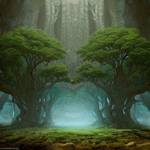 Waifu Diffusion prompt: a majestic colossal ancient tree - PromptHero
