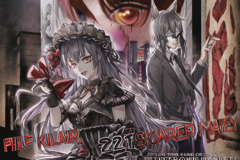 Anything prompt: killer masquerade, thriller movie poster - PromptHero