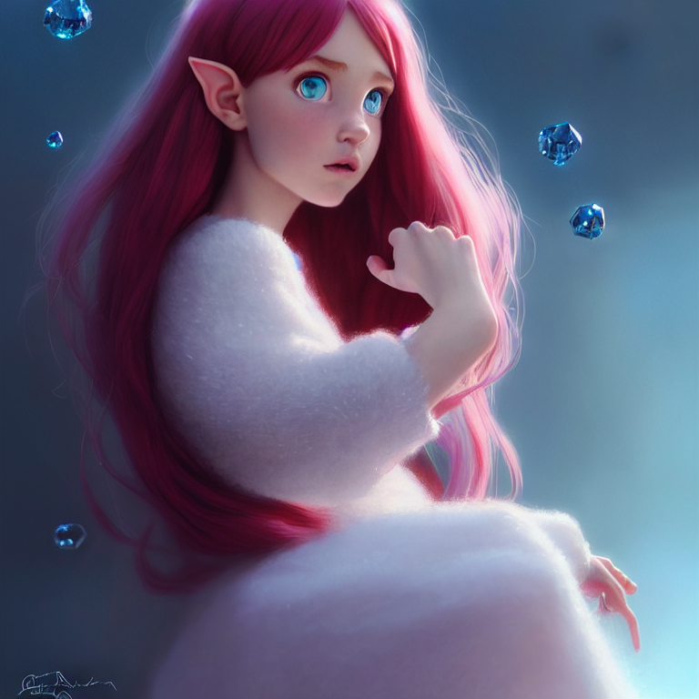 Stable Diffusion prompt: Teenage girl, pixar artstyle, - PromptHero