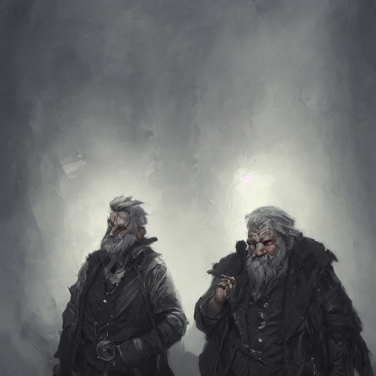 Stable Diffusion prompt: portrait of an evil halfling man - PromptHero