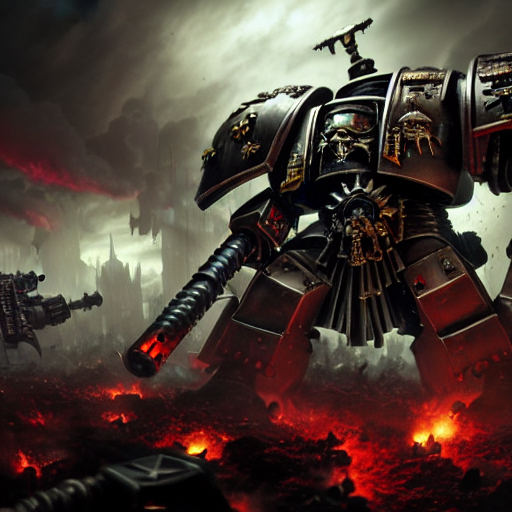 Stable Diffusion prompt: warhammer 40k Dreadnoughts , - PromptHero