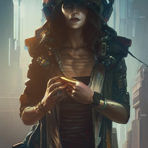 Stable Diffusion prompt: cyberpunk detective, sci-fi, - PromptHero