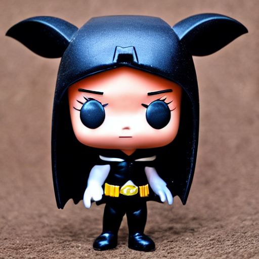 Stable Diffusion prompt: funko pop,Chibi Batman figurine, - PromptHero