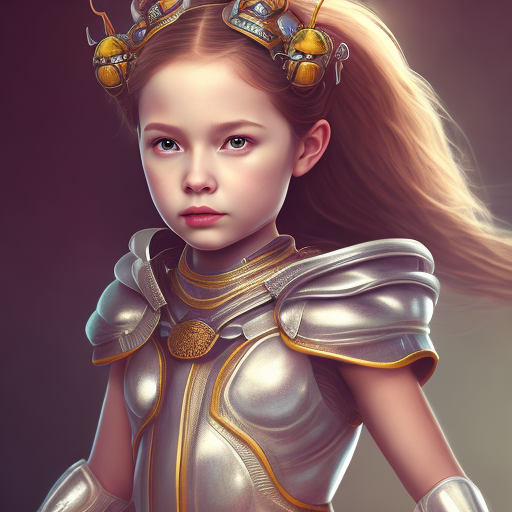 Openjourney prompt: half little girl half queen bee, - PromptHero