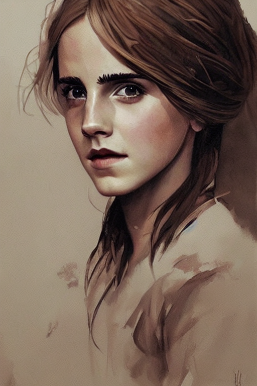 Stable Diffusion prompt: a portrait of emma watson, - PromptHero