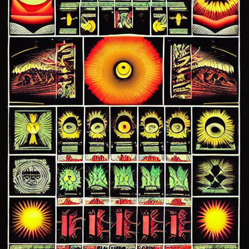 Stable Diffusion prompt: crimson infographic of the - PromptHero