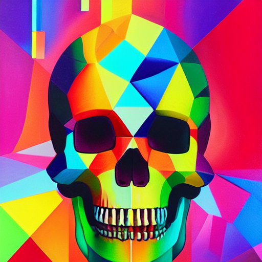 Stable Diffusion prompt: high definition Skull oil - PromptHero