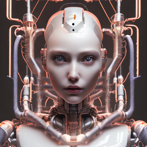 Openjourney prompt: Nousr Robot, Complex 3D Rendering - PromptHero