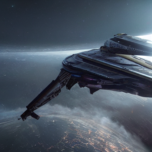 Stable Diffusion prompt: ultra realistic spaceship photo - PromptHero