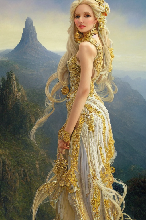 Stable Diffusion prompt: portrait of a humanoid princess - PromptHero