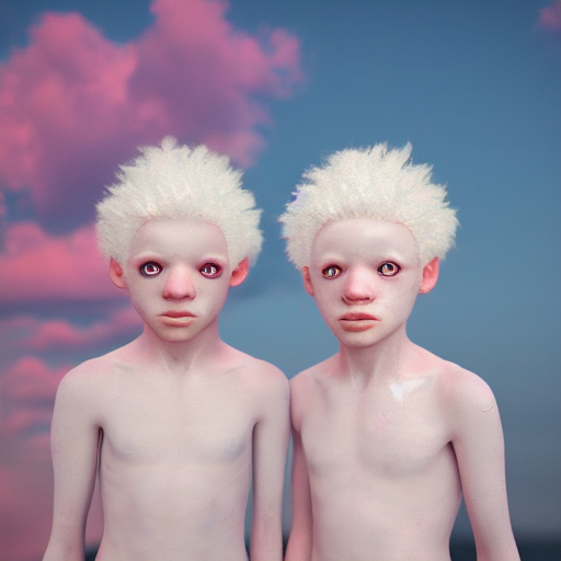 Stable Diffusion prompt: photorealism, two young boys - PromptHero