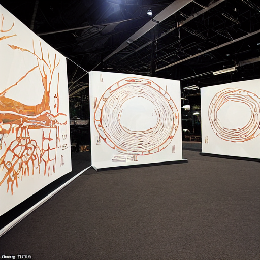 Stable Diffusion prompt: The exhibition venue will be - PromptHero