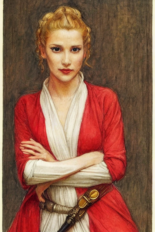 Stable Diffusion prompt: high detail painting portrait, - PromptHero