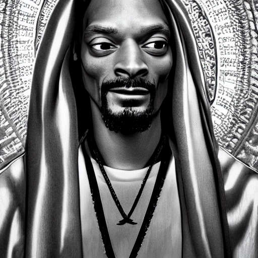 Stable Diffusion prompt: snoop Dogg as Jesus, intricate - PromptHero
