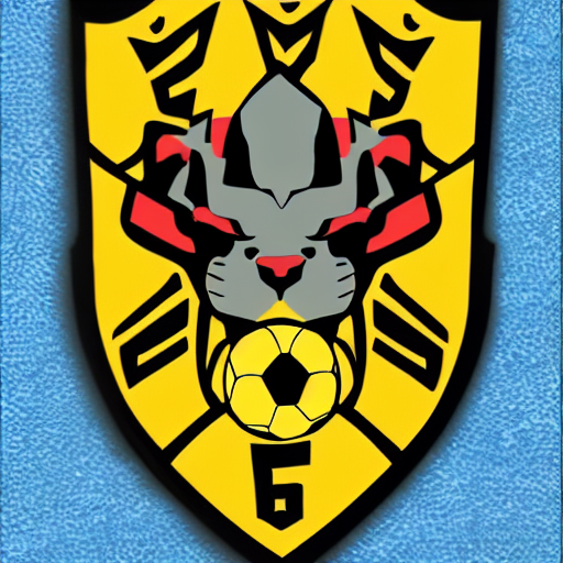Stable Diffusion prompt: soccer team crest, lazy river, - PromptHero