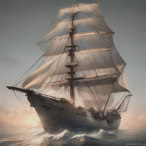 Anything prompt: photo of a ultra realistic sailing ship, - PromptHero
