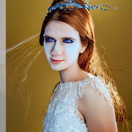 Stable Diffusion prompt: a girl in a wedding dress, an - PromptHero