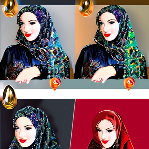 Stable Diffusion prompt: Satin blouses chubby hijab full - PromptHero