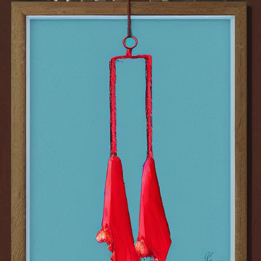 Stable Diffusion prompt: heavy stone hanging from red - PromptHero