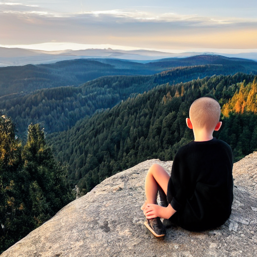 Stable Diffusion prompt: photo of a boy wearing black - PromptHero