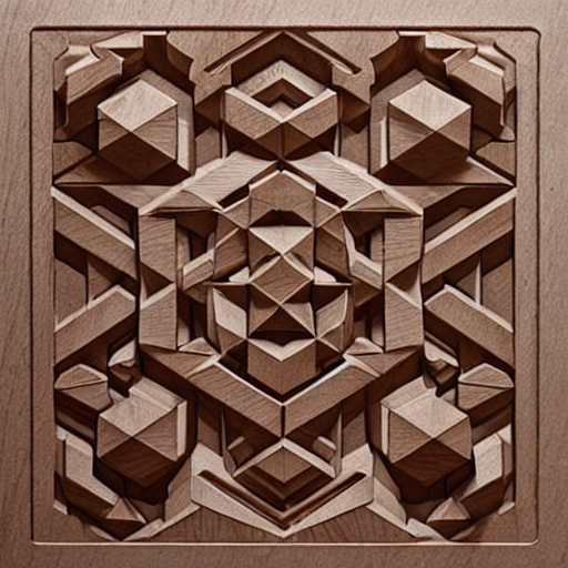 Stable Diffusion prompt: orthographic 3d wood carving - PromptHero