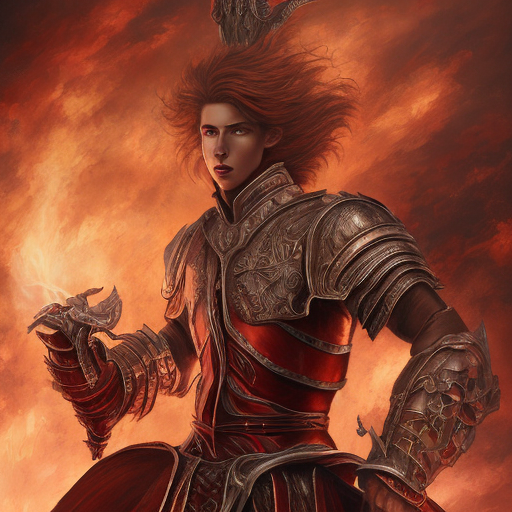 Openjourney prompt: Portrait of Darrow au Andromedus, the - PromptHero